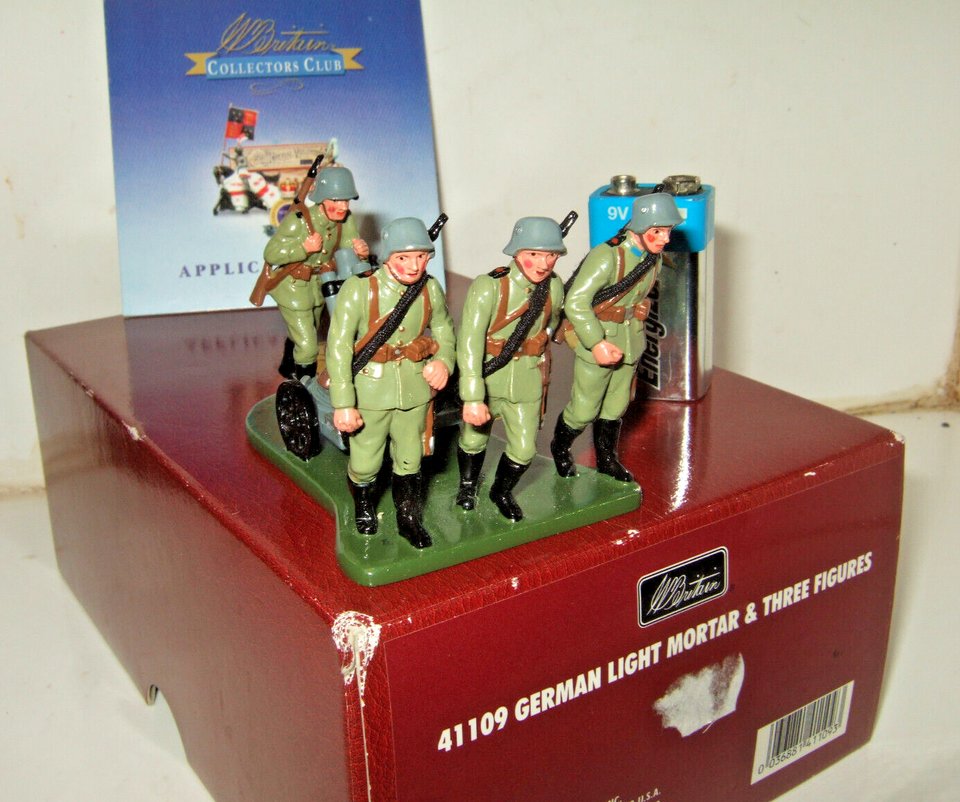 Britains 41109 WW1 German Light Mortar & Infantry Figures in 54mm | eBay UK