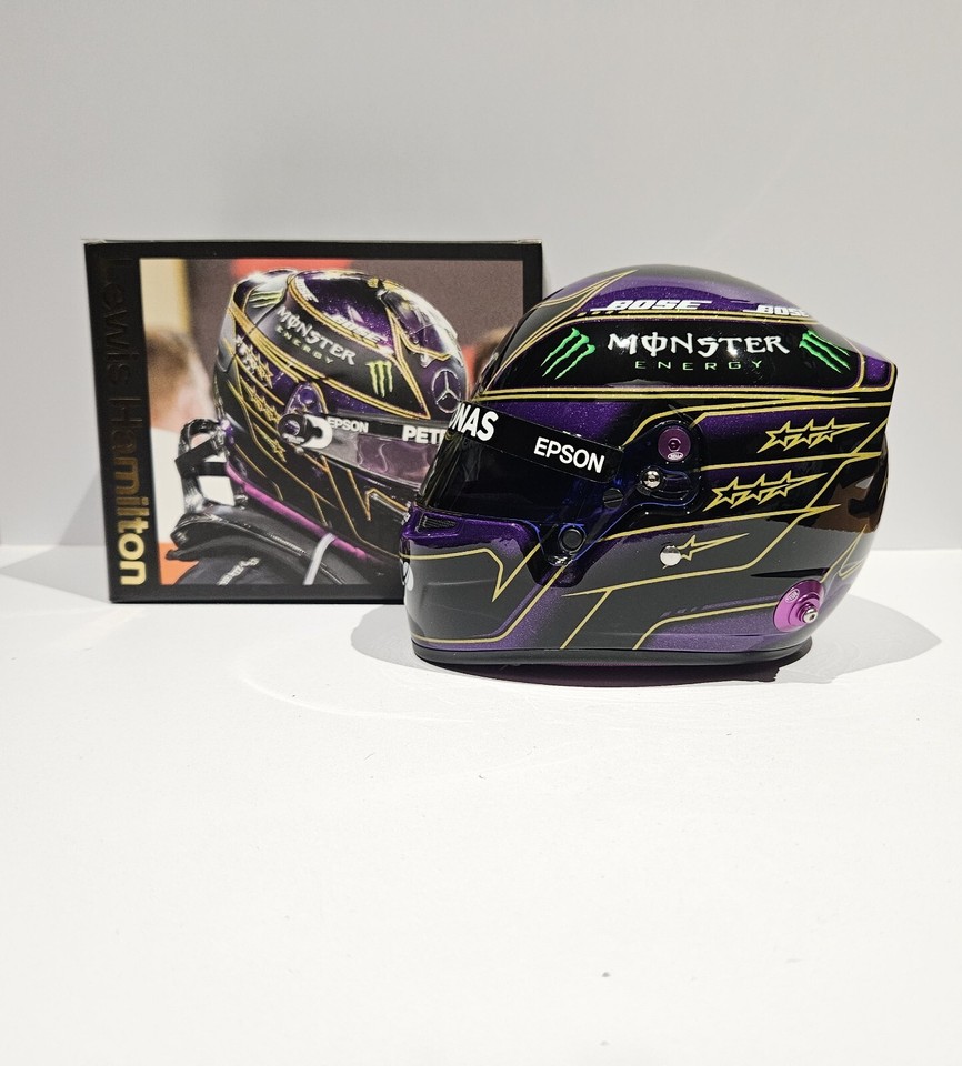 Lewis Hamilton Abu Dhabi 2020 Helmet 1:2 F1 | eBay
