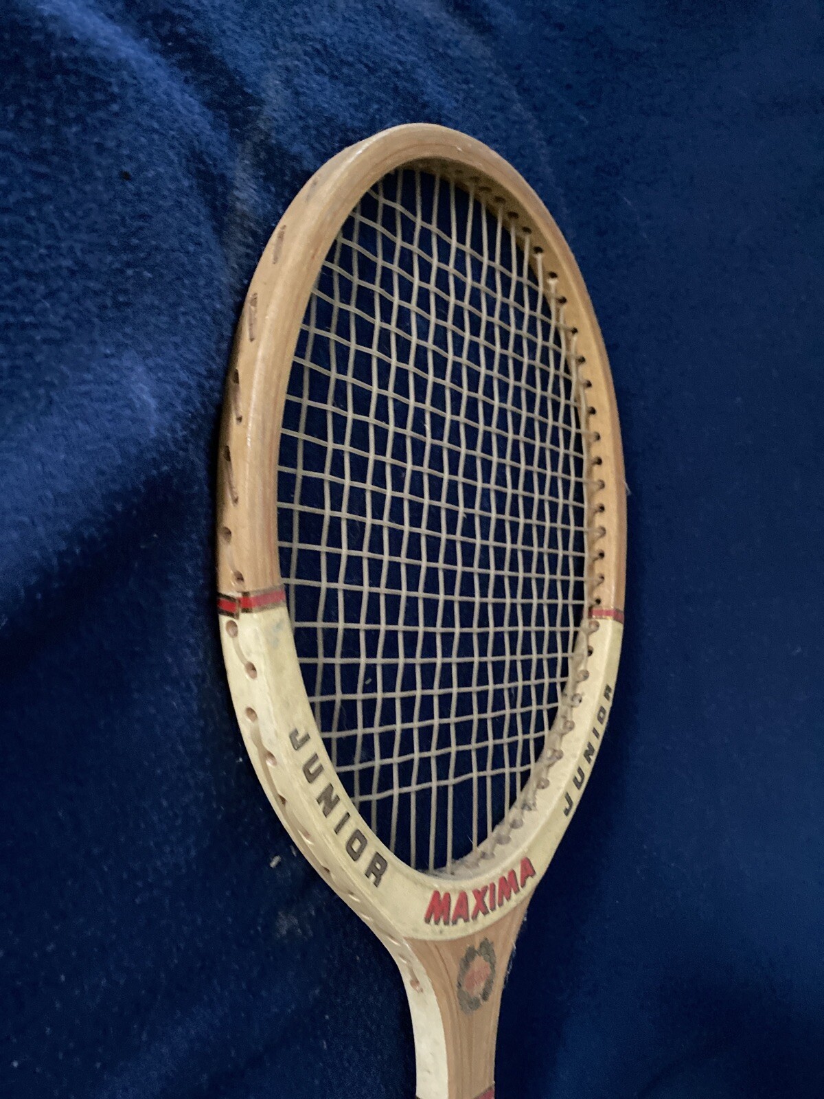 Racchetta Da Tennis Maxima Junior In Legno Vintage | eBay
