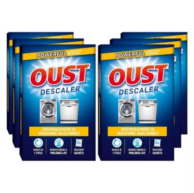 Oust Dishwasher & Washing Machine Deep Cleaning Descaler 2Sachet 1pk ...