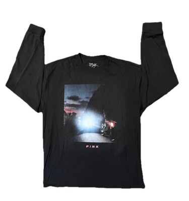 PINK Official Pink Tour Merchandise Heavyweight Longsleeve Tee Sz XL | eBay