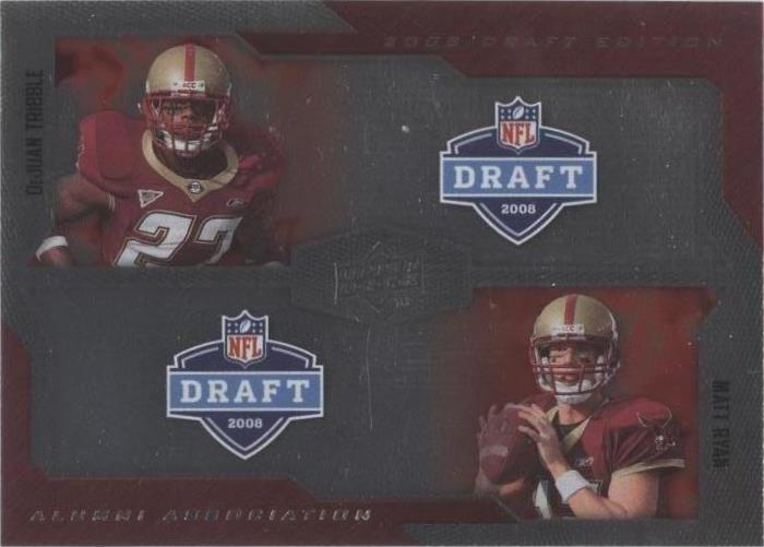 2008 Upper Deck Draft Edition - Alumni Association Matt Ryan, DeJuan ...