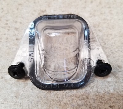 25778786 New GM Chevy Liftgate Applique License Plate Light Lamp Cover ...