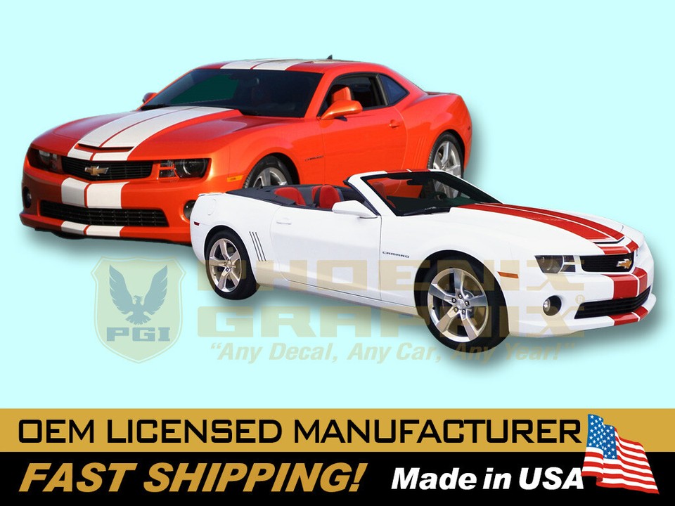 2010 2011 (fits 2012 2013) Camaro SS Indy Pace Car Decals Stripes Kit ...