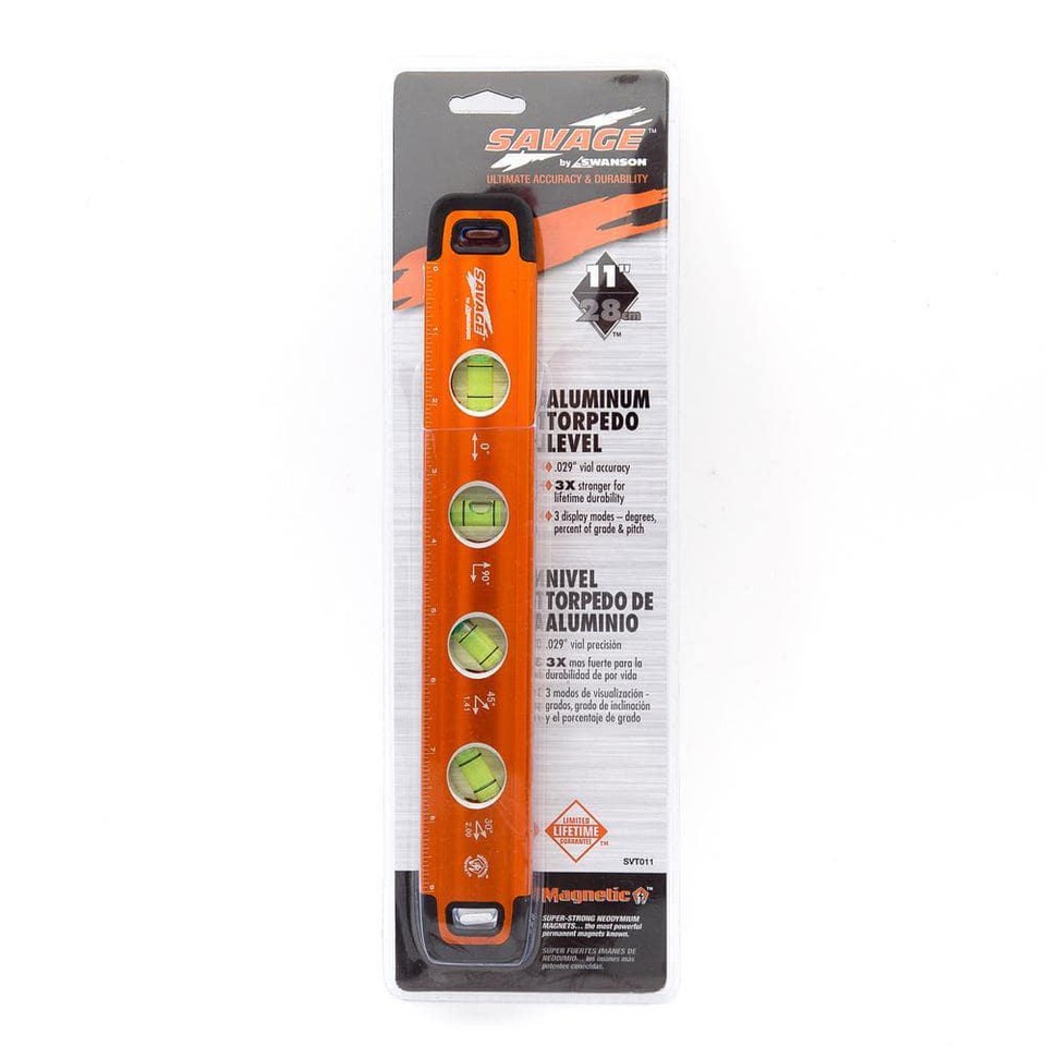Magnetic Torpedo Level Tool Straight Edge Leveling Line Heavy Duty ...