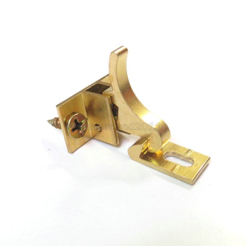 5 Extra Heavy Duty Elbow Latch Cabinet Door / Window Catch - Brass ...
