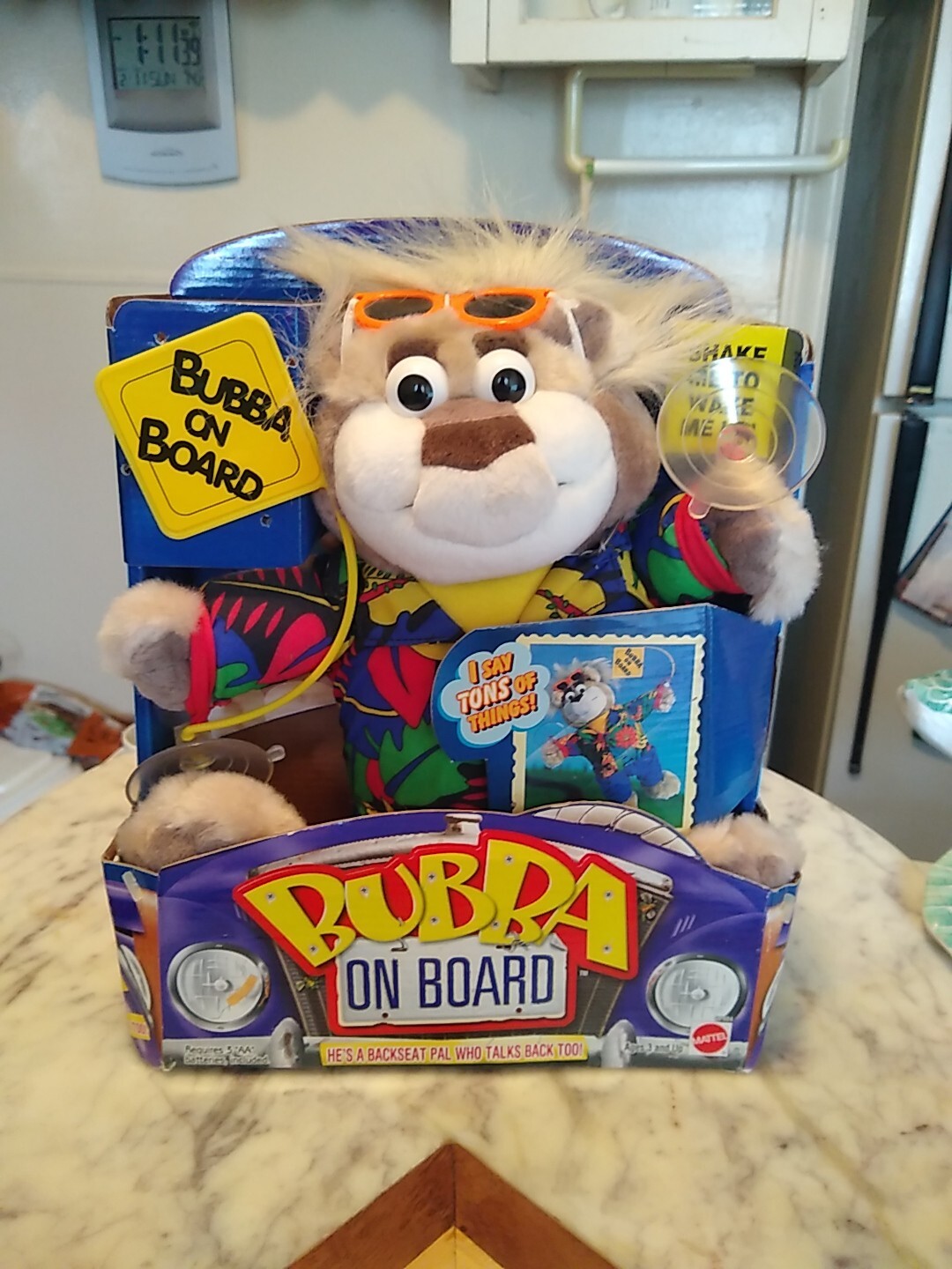 1998 Vintage (Mattel) BUBBA ON BOARD (Talking Plush Doll), NEW! | eBay