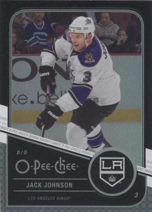 2011-12 O-Pee-Chee - Jack Johnson #433 Rainbow Foil Black Border /100 ...