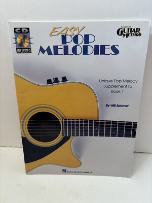 Easy Pop Melodies Unique Pop Melody Supplement To Book 1 Will Schmid | eBay