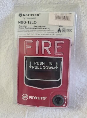 Notifier By Honeywell NBG-12LO DUAL ACTION PULL STATION | eBay
