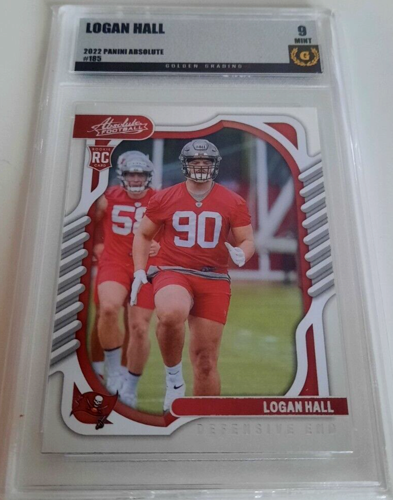 2022 Panini Absolute - Rookies #185 Logan Hall (RC) for sale online | eBay