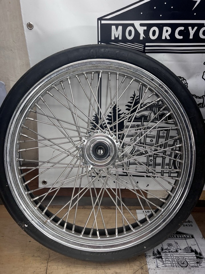 Ultima 60 Spoke 21” Front 18” Rear Wheel Harley Davidson 3/4” Timken ...