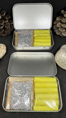 Fire Starting Kits Bug Out Bag Ferro Rod Survival Fat Wood Emergency ...