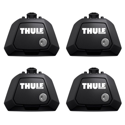 Thule 7104 Evo Clamp Foot Pack Set of 4 Lockable - For Open Roof Rack ...