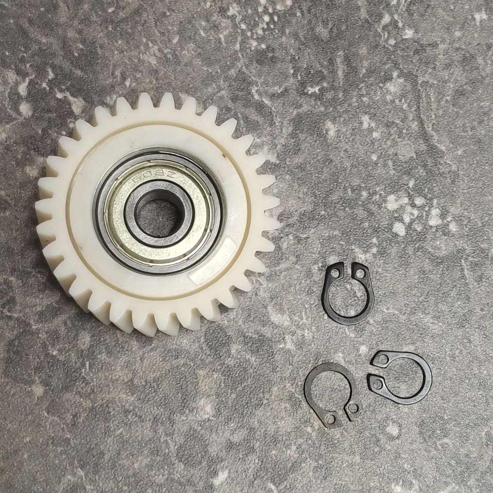 31T Nylon Gear Nylon Construction 608 Bearing Compatible Low Friction ...