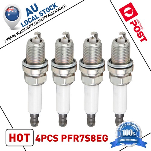 4x PFR7S8EG (1675) Laser Platinum Spark Plugs For NGK AUDI A3 A4 A5 A6 ...