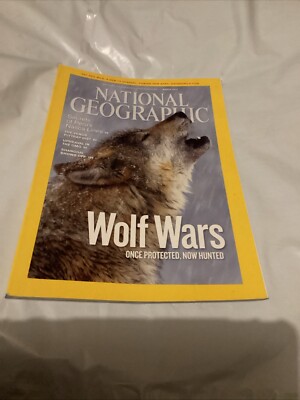 National Geographic Magazine March 2010 Wolf Wars | eBay