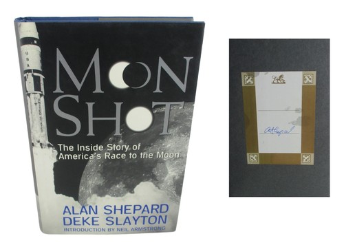 Moon Shot by Astronaut Alan Shepard Signed Apollo 14 Moon 1st ED Book ...