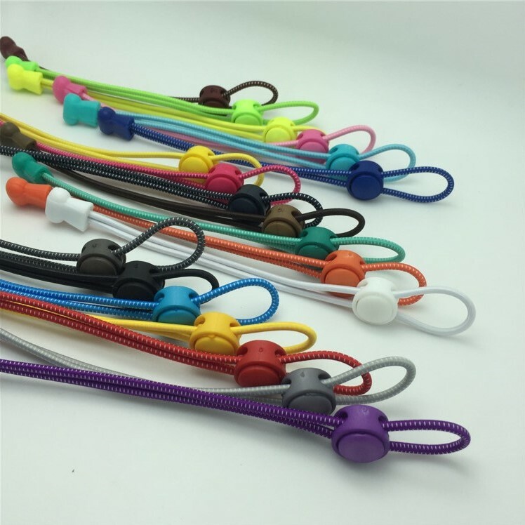 3 pair No Tie Elastic Shoelaces Lock Laces Shoe Strings Sports w ...
