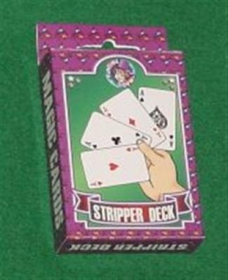 Bridge STRIPPER DECK Street Card Magic Tricks Close Up Beginner Bar Force Box | eBay