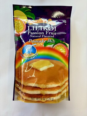 Hawaiian Lilikoi Passion Fruit Pancake Mix 6oz Bag x1 | eBay