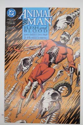 Animal Man #52-Oct.1992-Jamie Delano Script-Bolland Cover. | eBay