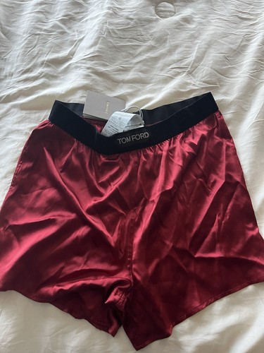Tom Ford NWT Oxblood Red Silk Boxers Size M Retail $235 | eBay