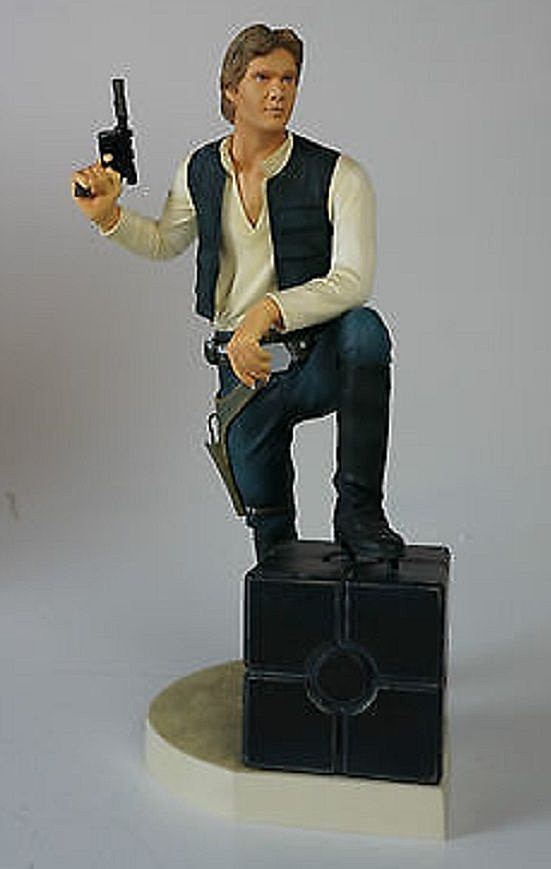 Han Solo Vinyl Model Statue New Sealed Star Wars Kotobukiya 2005 ...