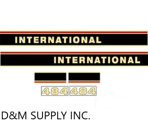Tractor Decal set to fit International 484 | eBay