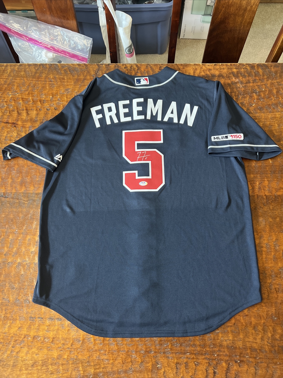 Freddie Freeman Autographed Memorabilia | Signed Photo, Jersey ...