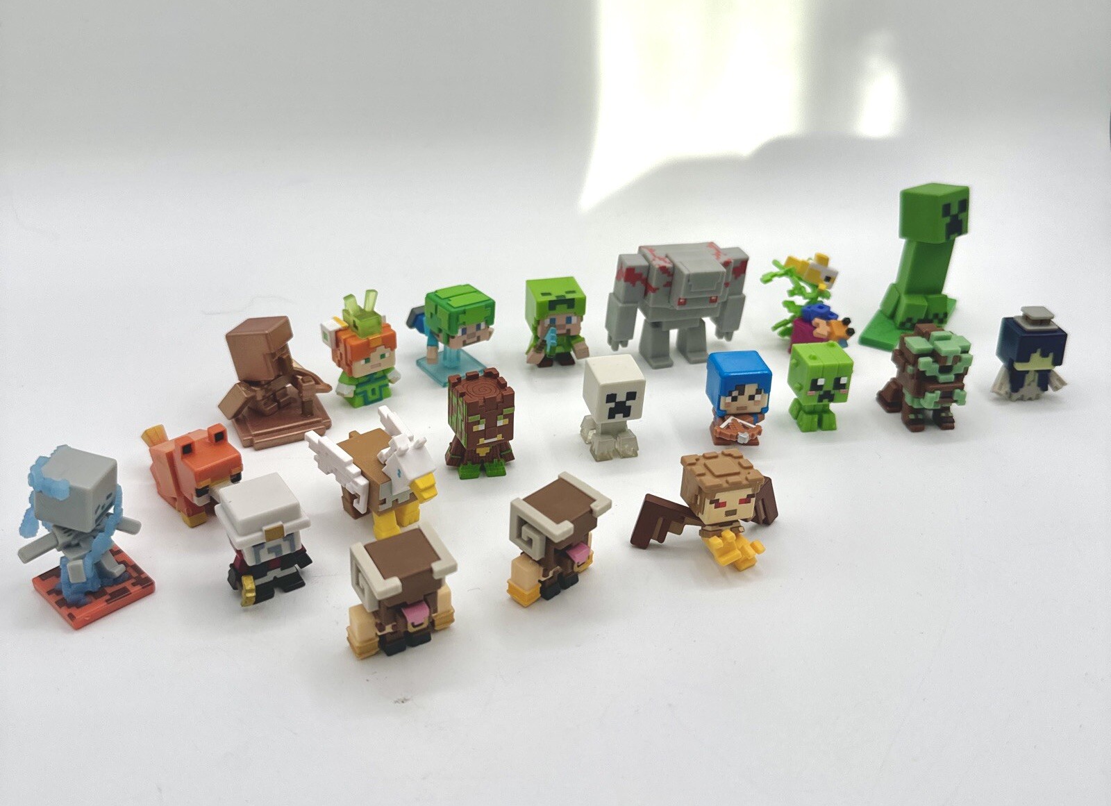 Lot of 20 RARE Minecraft Mini Figures Mattel Mythology Tropical Fish ...