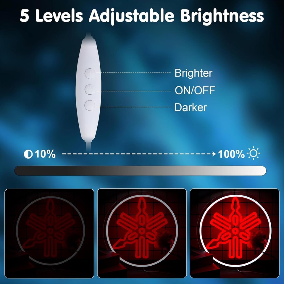 Car Neon Signs for Wall Decor，Automobile Race Neon Lights for Bedroom ...