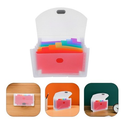 2 Pcs Invoice Holder Book Water Proof Organizer Bags Bill with Pockets ...