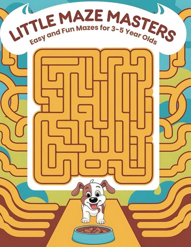 Little Maze Masters: Easy and Fun Mazes for Kids Ages 3-5 | eBay