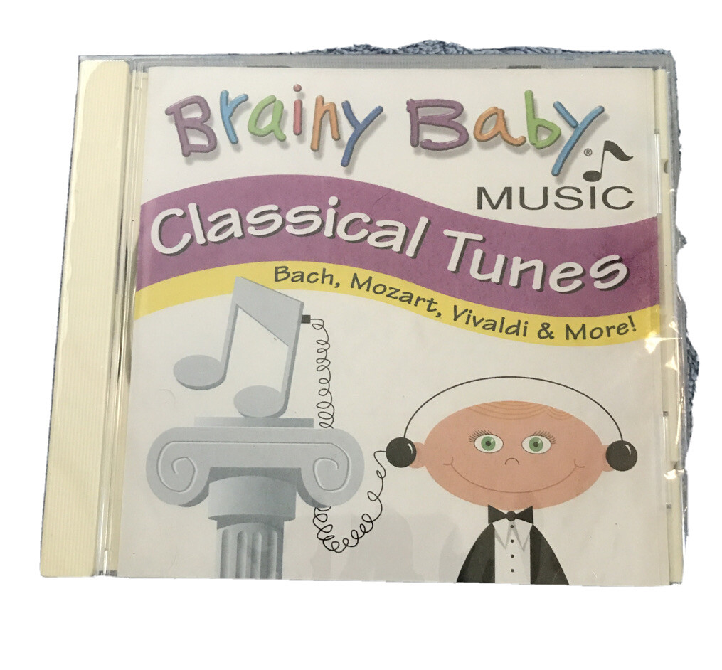 Factory Sealed BRAINY BABY Music Classical Tunes CD Mozart,Bach ...