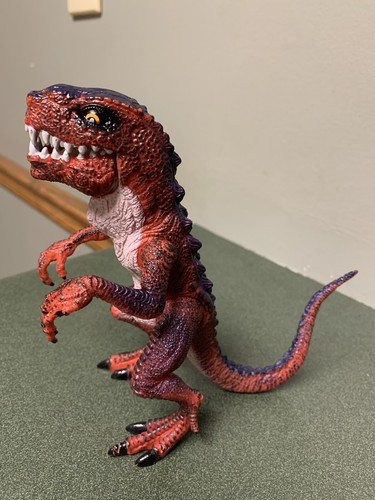 Vintage 1998 Razor Fang Baby Godzilla 6" Trendmasters Red Action Figure ...