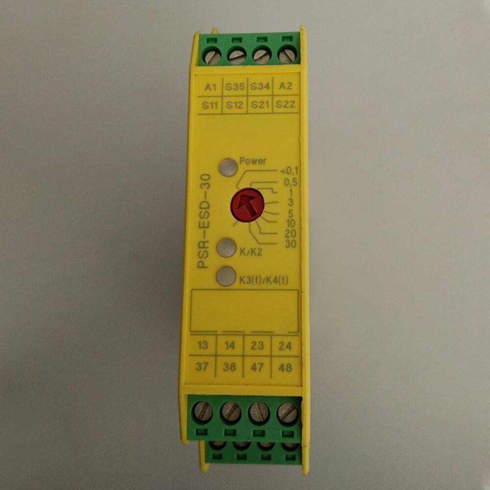 For Phoenix PSR-SCP-24DC /ESD/4X1/30 2981800 Contact 24V Safety Relay ...