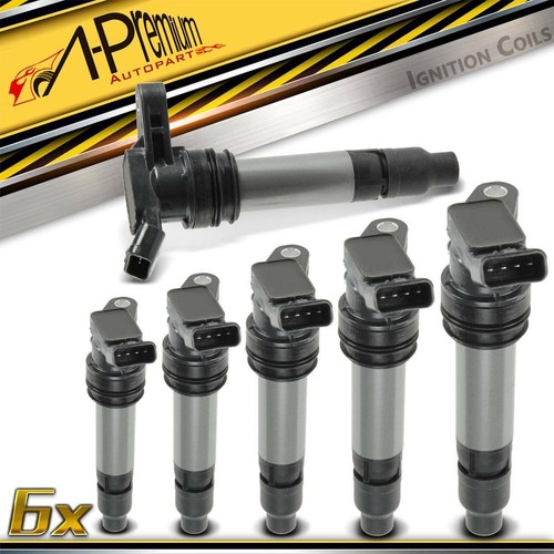 6x Ignition Coil for Volvo S60 S80 V70 V60 XC90 3.0L 3.2L B6324S5 ...