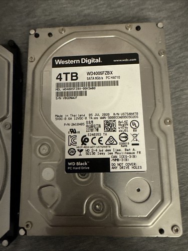 2 Hard Drive (wd Black 4tb) / (segate Barracuda 2tb) | eBay