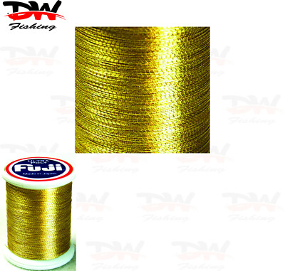 Fuji Rod Binding Thread - Fuji Poly Metallic Thread, Size A 100mtrs 14 ...