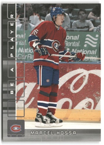 2002-03 IN THE GAME BE A PLAYER RC #324 MARCEL HOSSA | eBay