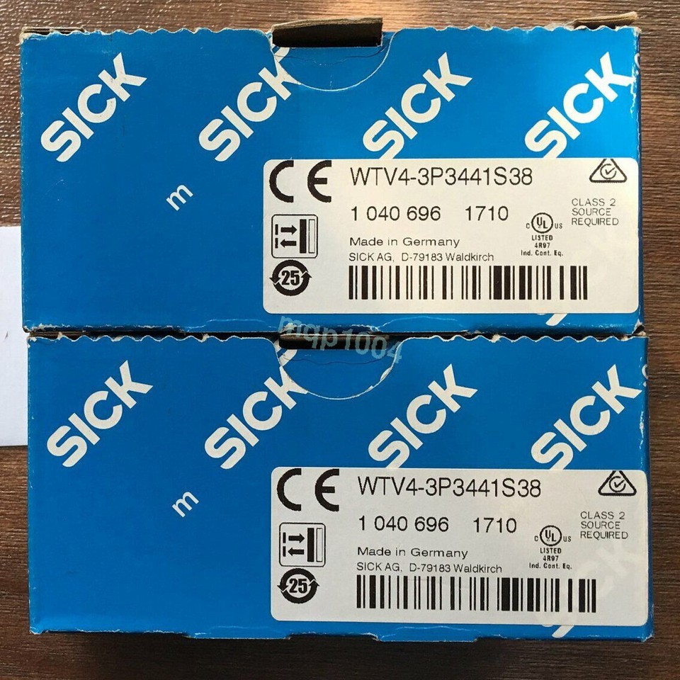 SICK NEW WTV4-3P3441S38 PLC PHOTOELECTRIC PROXIMITY SWITCH SENSOR, PNP ...