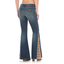 WRANGLER NWT 1 X32 Lace Inset Denim Western Bell Bottom Flare Jeans ...