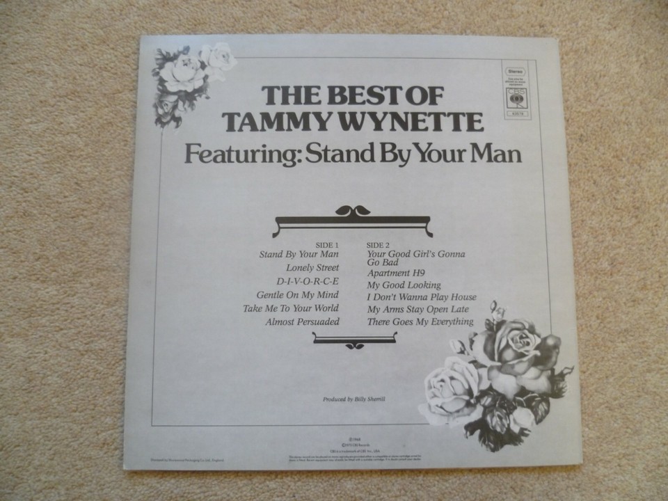 TAMMY WYNETTE THE BEST OF TAMMY WYNETTE VINYL LP S 63578 VG+/VG+ | eBay