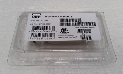 HP E7Y09A 16GB SFP+ SW INDUSTRIAL EXTENDED TRANSCEIVER 793443-001 | eBay