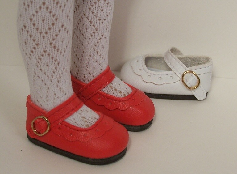 RED Classic CF Doll Shoes For Dianna Effner 13" Vinyl Little Darling ...