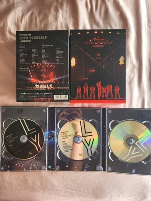 BTS WORLD TOUR LOVE YOURSELF SPEAK YOURSELF JAPAN Edition Box + DVDs ...