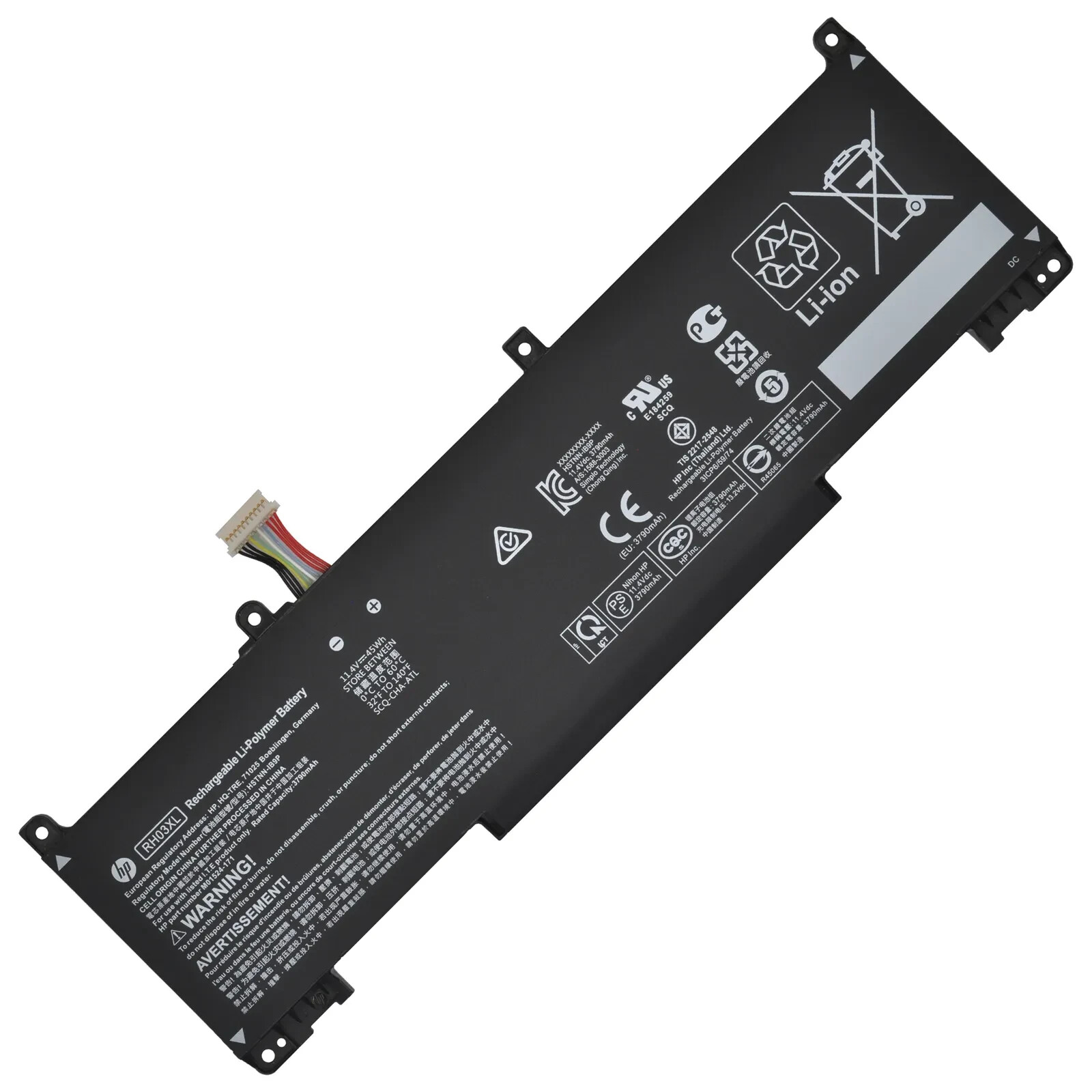45WH Genuine RH03XL Battery for HP ProBook 430 440 445 450 630 650 ...