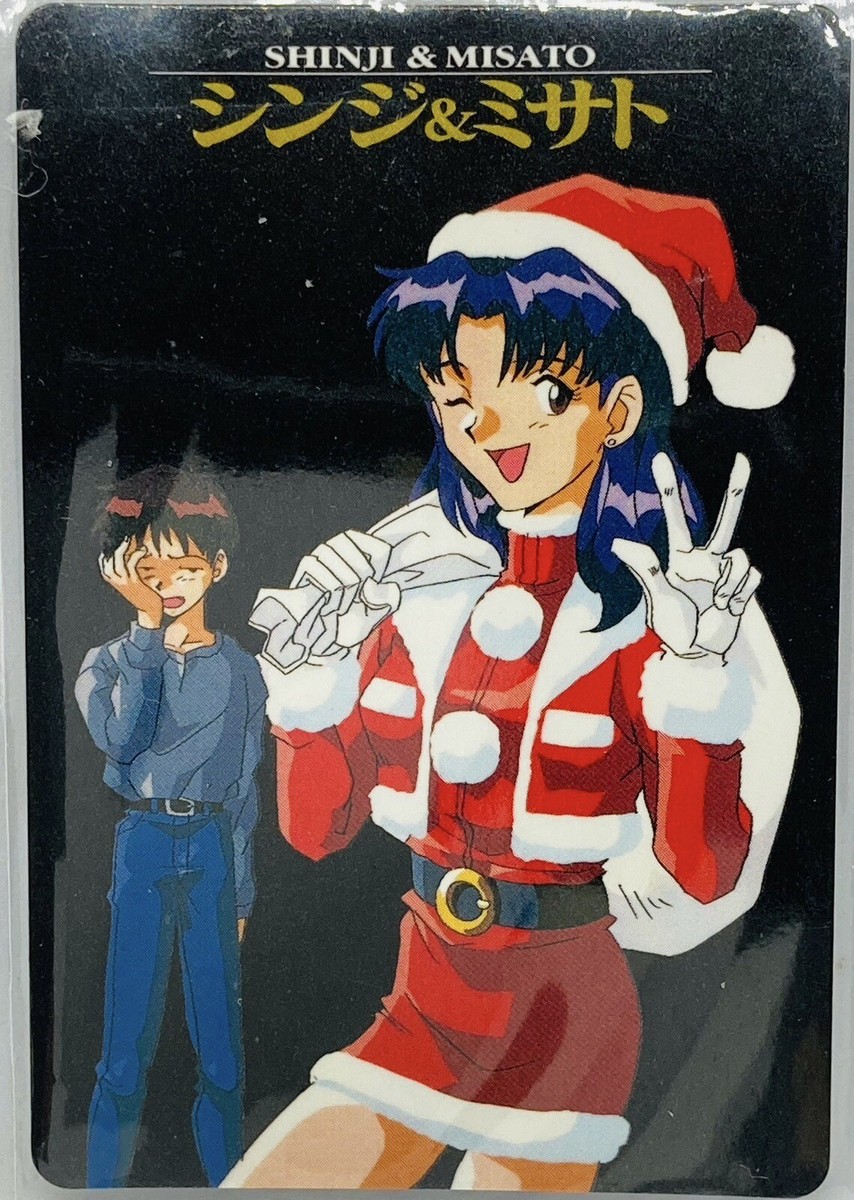 Neon Genesis Evangelion Shinji Misato Trading Card No.106 Neon Genesis Evangelion Shinji Misato Trading Card No.106