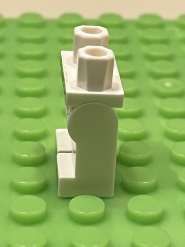 Lego Minifigure Hips and Legs with Lime Belt Medium Lavender Toes Pants ...